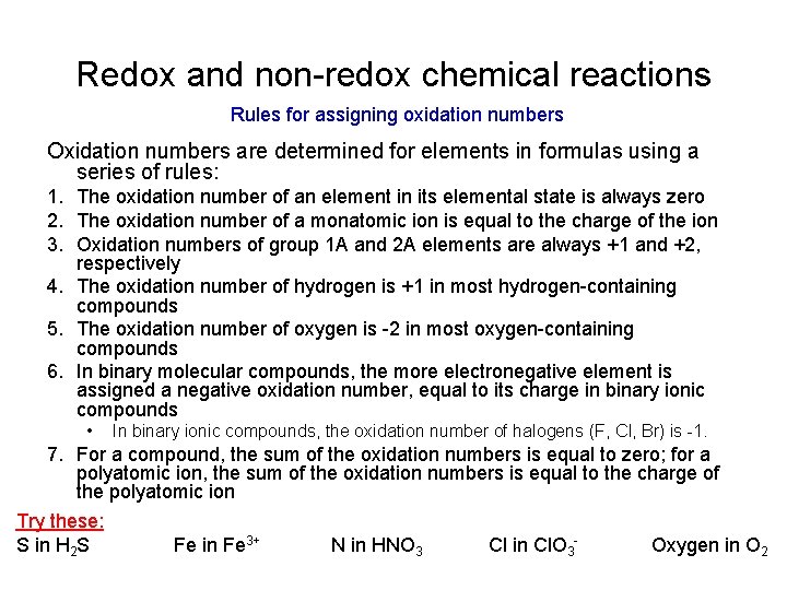 Chapter 9 Chemical reactions Topics well be looking
