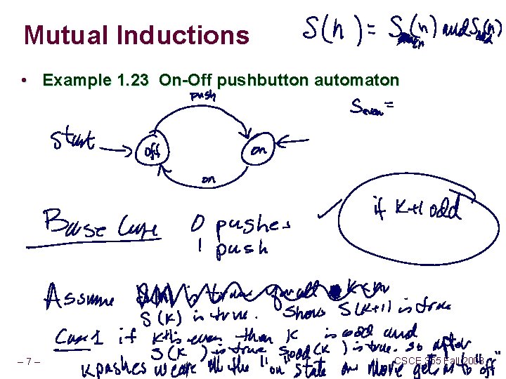 CSCE 355 Foundations of Computation Lecture 2 Alphabets