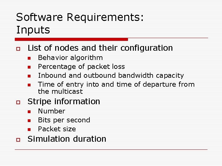 TDK Team Distributed Koders Distributed Systems I Fairness