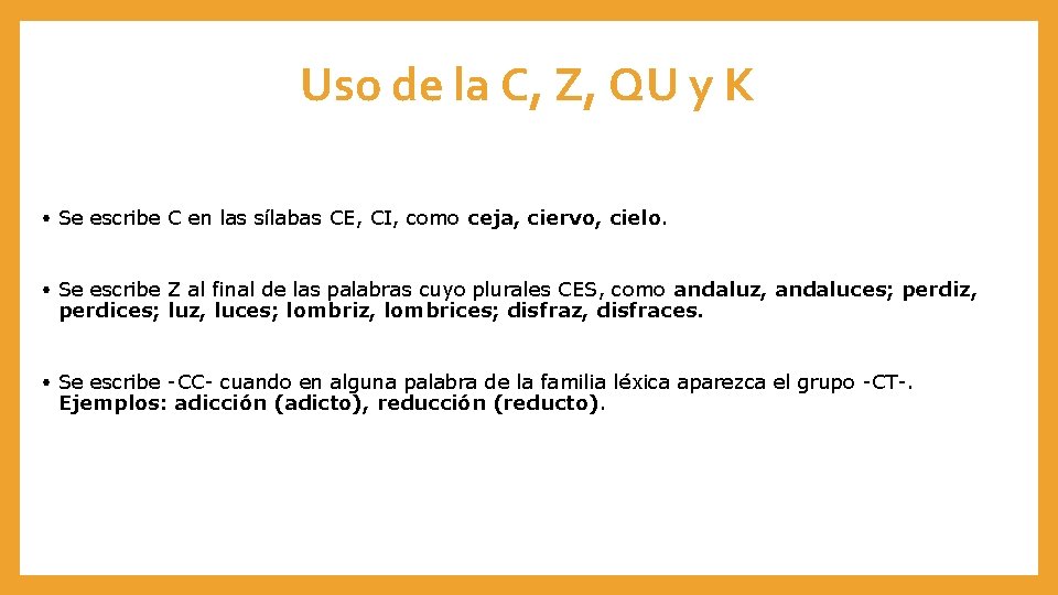 REGLAS ORTOGRFICAS ACTIVIDADES Algunos Usos de B V