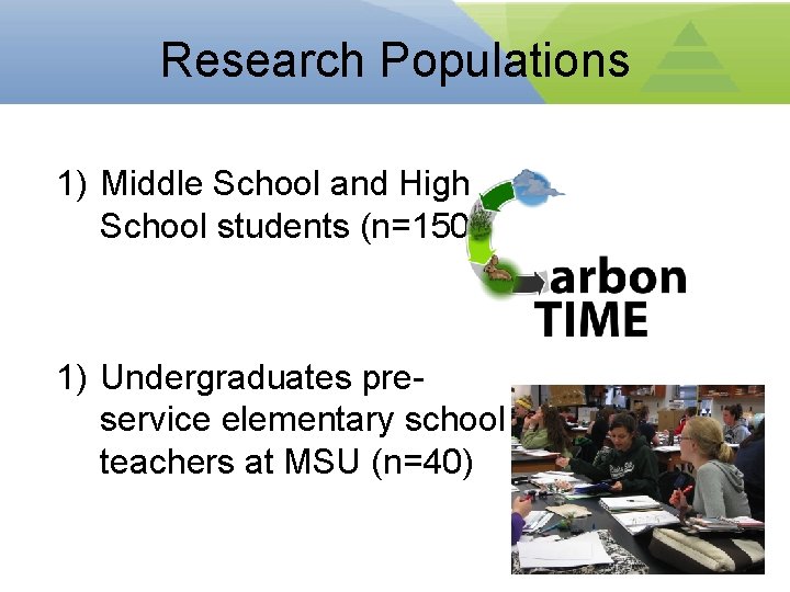 Students inquiry and argumentation about carbon transforming processes