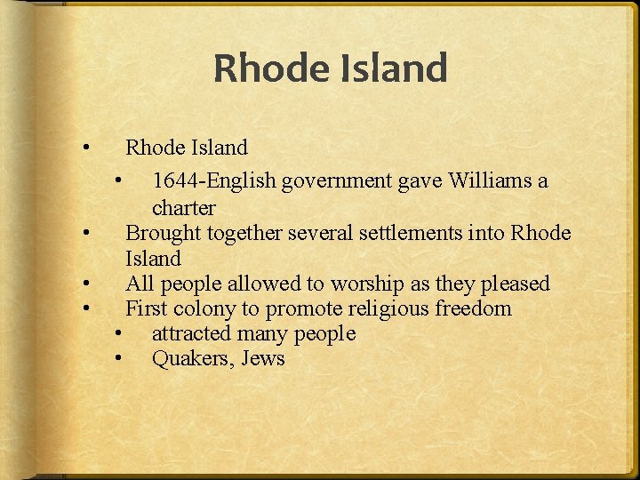 The 13 Colonies Down to Business Essential Question