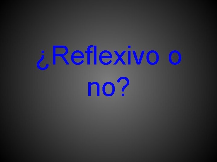 Los verbos reflexivos en espaol informacin la diferencia