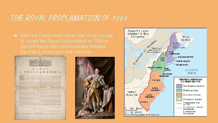 Pontiacs War and Proclamation of 1763 BACKGROUNDCAUSES French