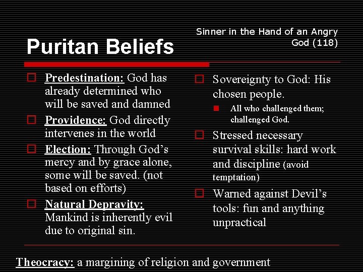 The Crucible Anticipatory Set Handout When History and