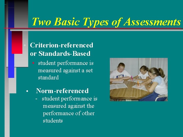 Assessment and Accountability in Kentucky Phyllis Shuttleworth Program