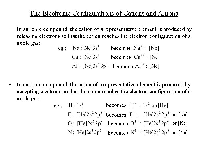 The Periodic Table The Development of the Periodic
