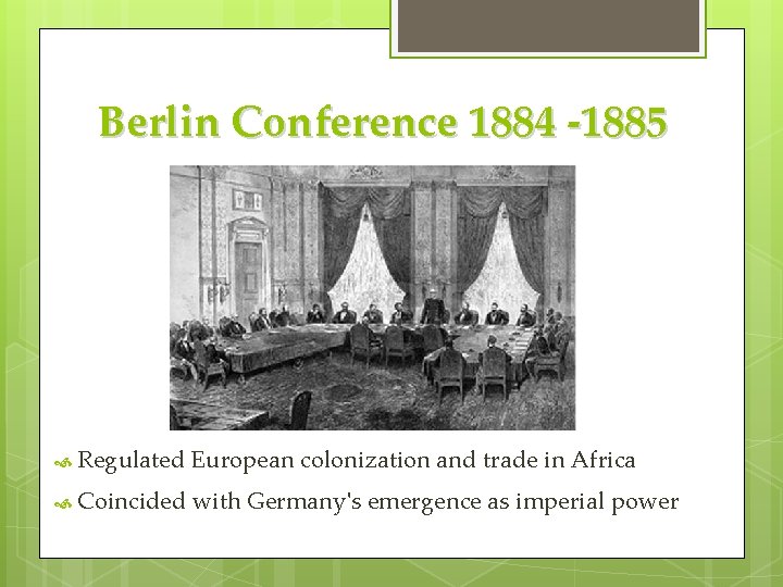 The Scramble for Africa A history of Africa