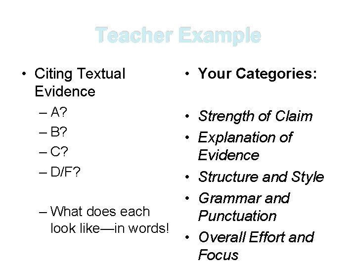 English I DoNow What is a rubric What