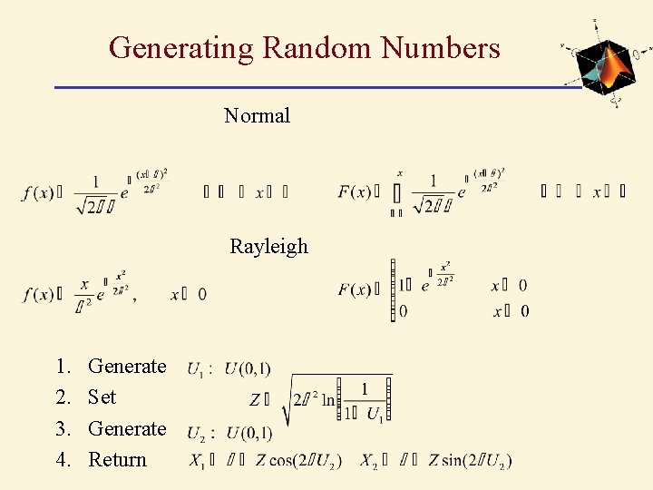 Generating Random Numbers Mean Variance Standard Deviation Mean