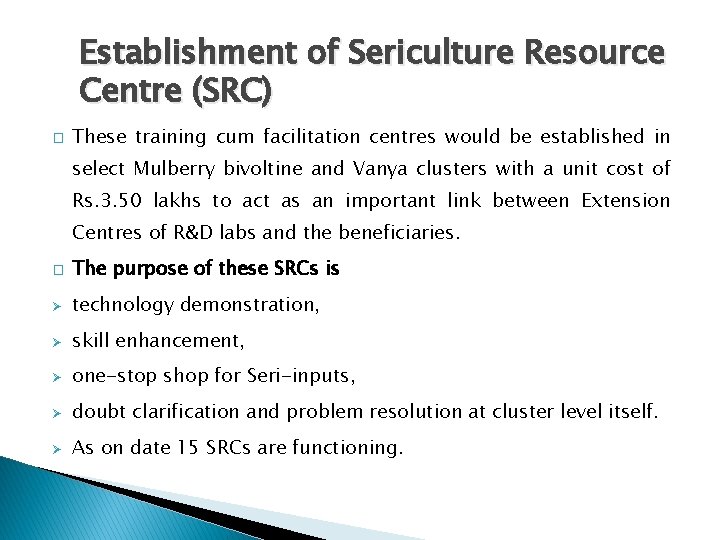 Role of Central Silk Board In Research and