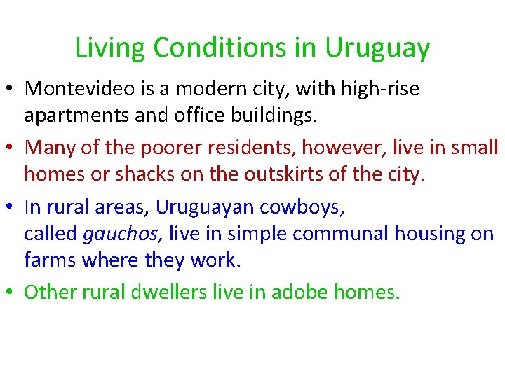 Uruguay Capital Montevideo Facts About Uruguay Population 3