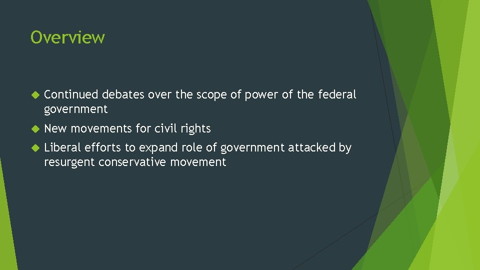 2 3 Crisis of Confidence 1975 1980 Objectives