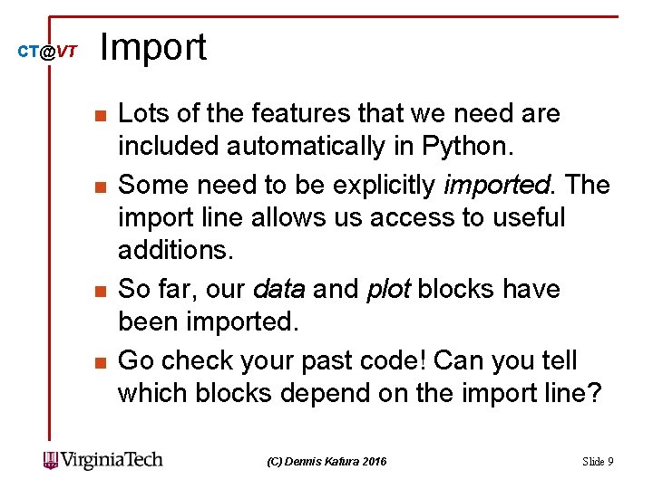 Introduction to Computational Thinking Blockly Introduction to Python Introduction to Computational Thinking Blockly Introduction to Python