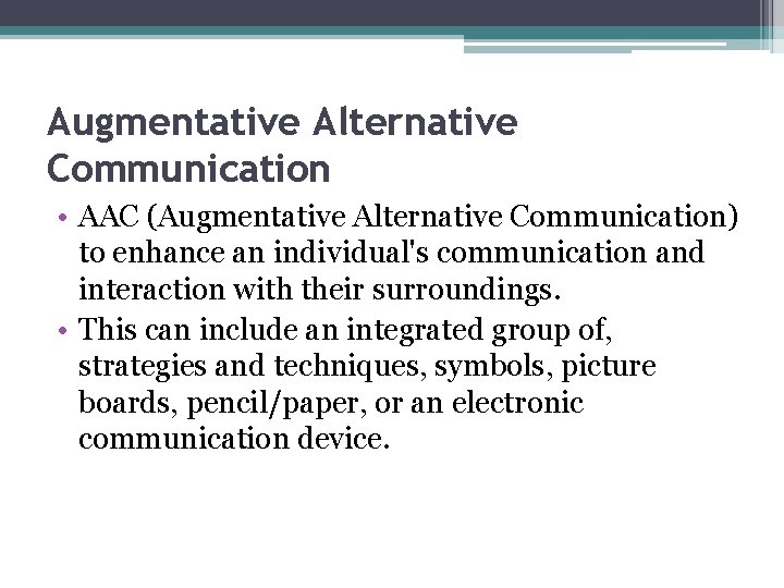 AT 101 What are the basics By BJ