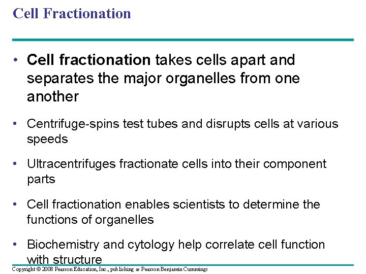 CELL BIOLOGY Fall semester 20182019 Lecturer Assist Prof
