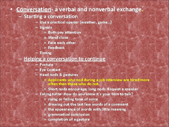 Unit 2 Part 2 Nonverbal Communication Body Language