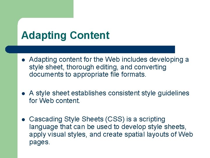 Web Development A VisualSpatial Approach Chapter 3 Research
