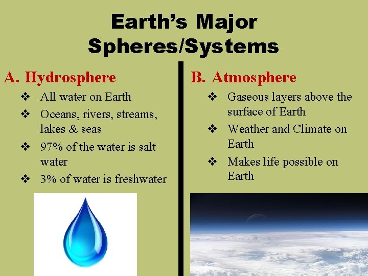 EARTH SCIENCE Introduction Unit Mr Barnes WHAT IS