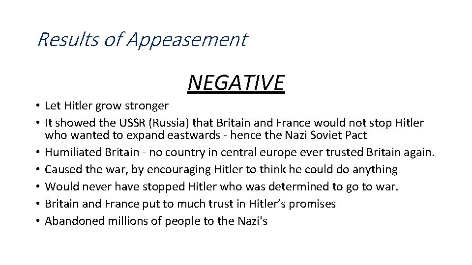 Appeasement Created by Hazza and Ignatius What is