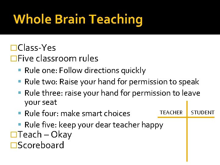 Whole Brain Teaching By Lisa Kohler Whole Brain