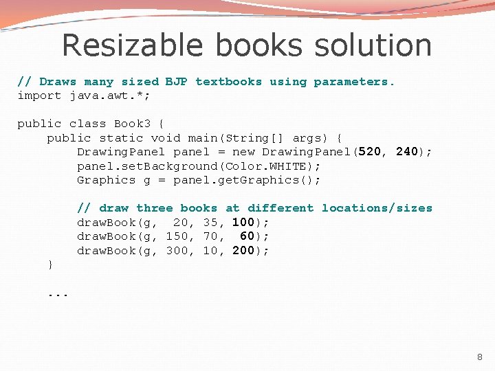 Building Java Programs Chapter 3 Lecture 3 2