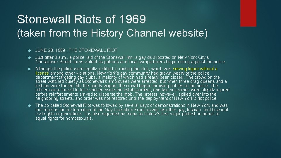 LGBTTQQI UNDERSTANDING THE NEXT CIVIL RIGHTS MOVEMENT Monte