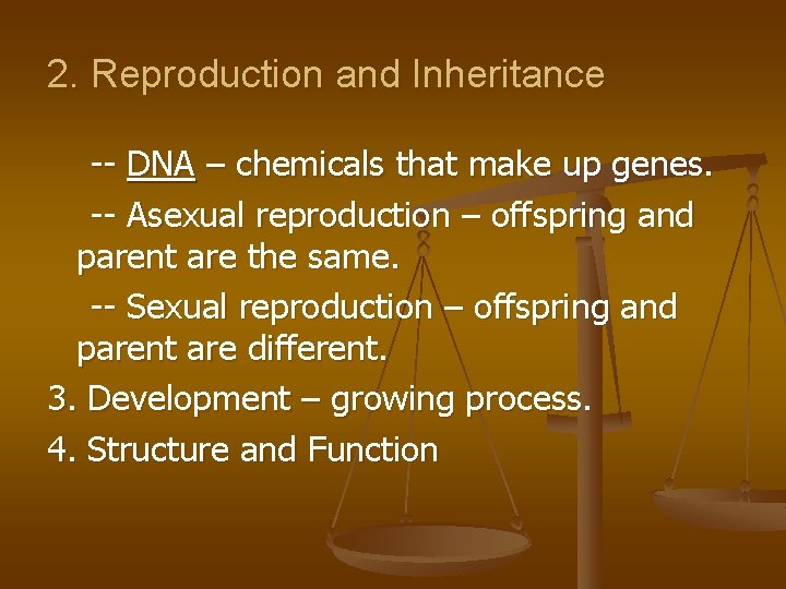 Chapter 1 The Science of Biology Biology study