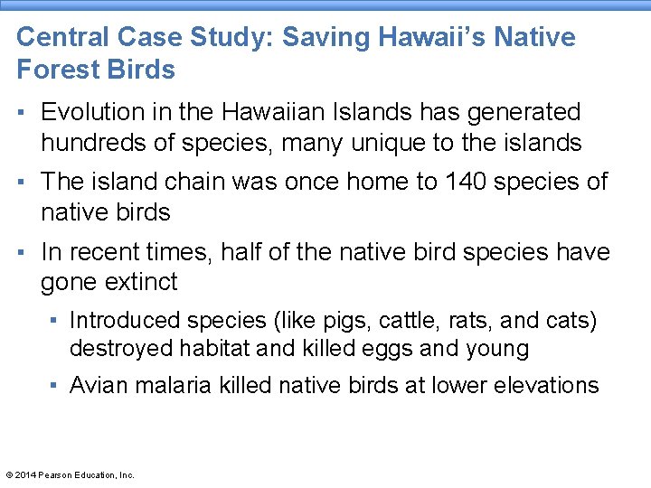Lecture Outlines Chapter 3 Evolution Biodiversity and Population