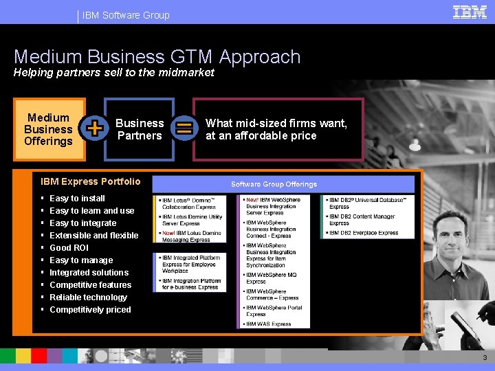 IBM Software Group Getting Business Partner Software Solutions