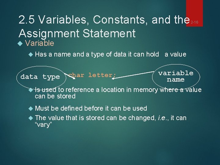 Lecture 2 C Basics Topics 2 1 The
