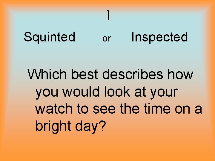 A Mouse Called Wolf Vocabulary Introduction A Mouse