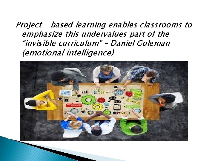 Using the Projectbased Learning Multimedia as a Teaching