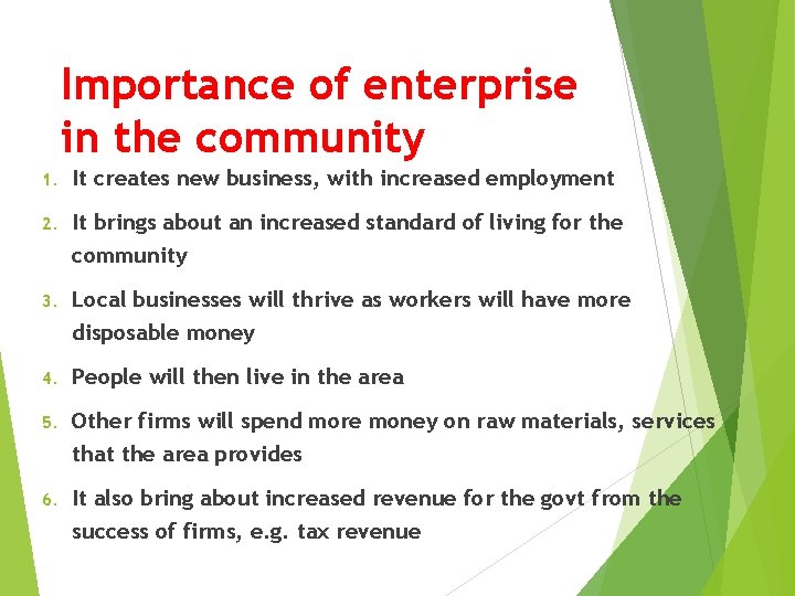 ENTERPRISE Enterprise is the ability to spot opportunities