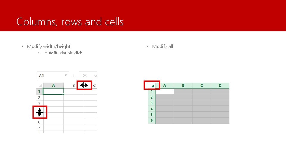 Microsoft Excel Beginner Intermediate Agenda Create and Manage