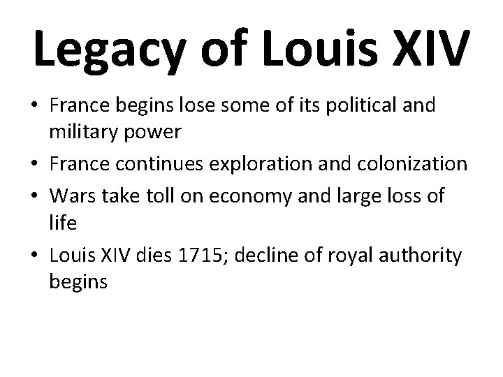 Age of Absolutism France Henry IV Assumes throne