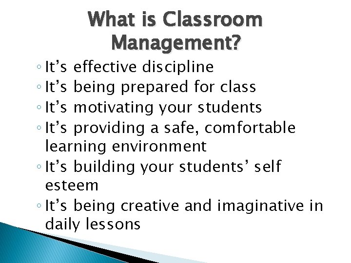 Classroom Management Prepared by Mr Chay Sinath Classroom