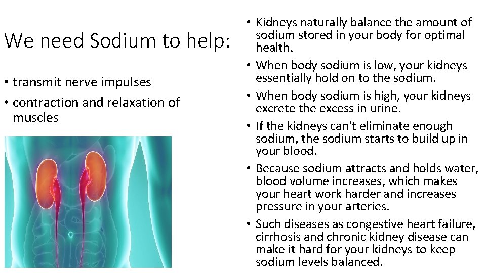 Environmental Salinity and Human Health 20 November 2020