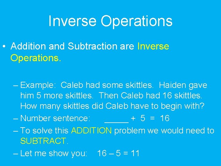 WarmUp Subtotals Method for Addition 257 143 300