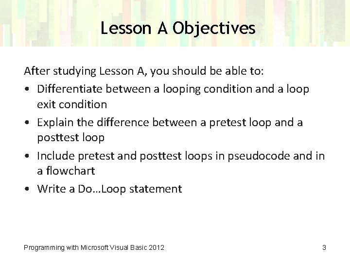 Programming with Microsoft Visual Basic 2012 Chapter 6