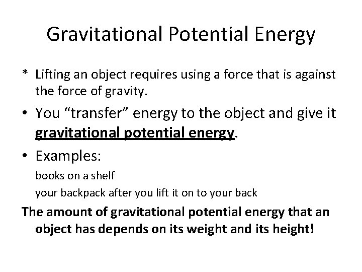 Chapter 12 What is Energy Section 1 Vocabulary