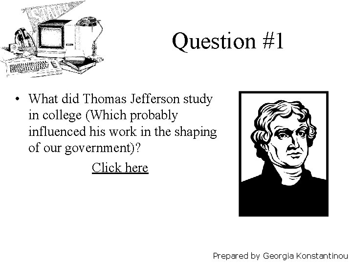 Social Studies 8 th Grade Prepared by Georgia