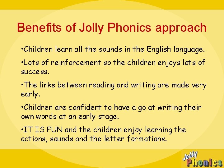 Welcome to TADCASTER EAST COMMUNITY PRIMARY SCHOOL Benefits