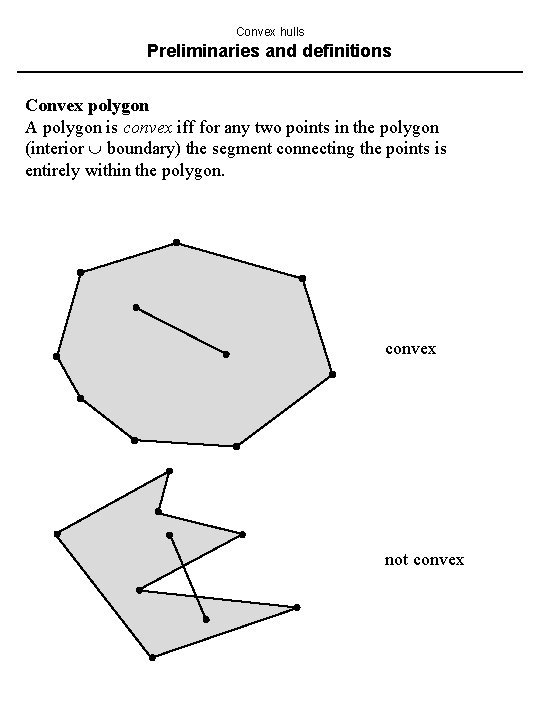 Convex Hull most ubiquitous structure in computational geometry