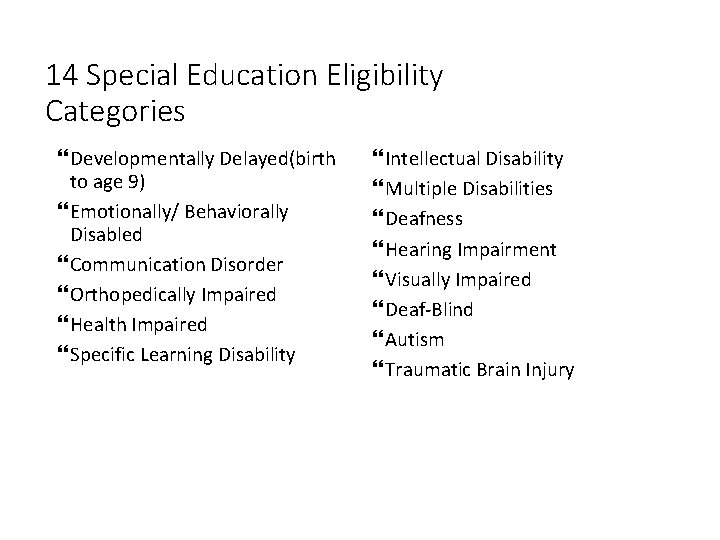Labels in Special Education Whats in a Diagnosis