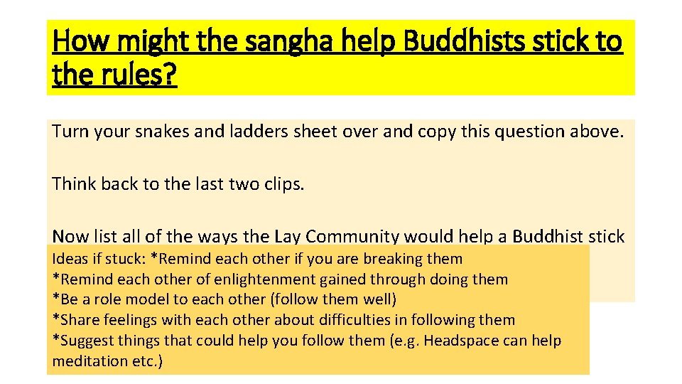 Take out your Buddhist snakes and ladders board