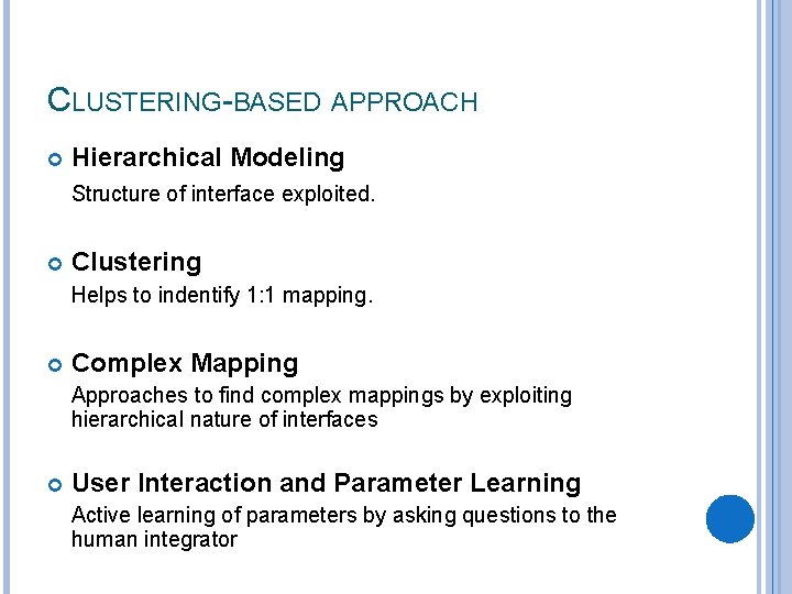 An Interactive Clusteringbased Approach To Integrating Source Query
