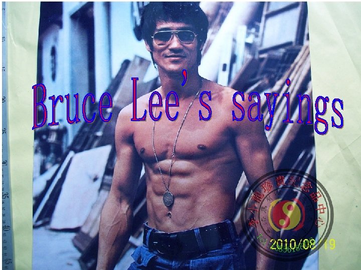 A Brief Introduction of Bruce Lee Chinese name