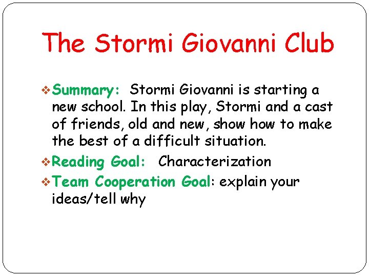 The Stormi Giovanni Club The Stormi Giovanni Club