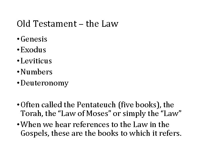 The Bible Basic Information and Structure Prayer before